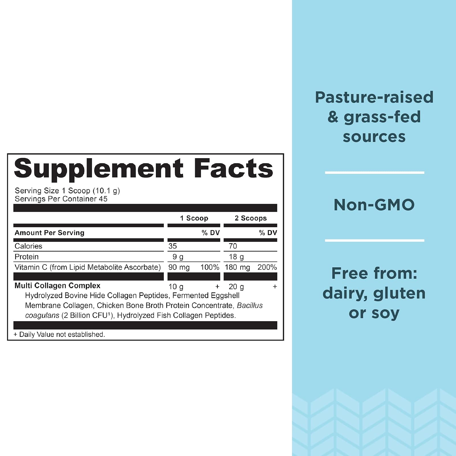 unflavored multi collagen protein benefits