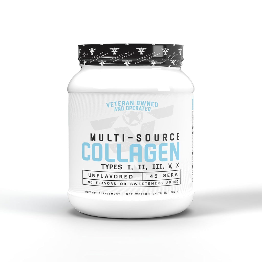 unflavored multi source collagen powder