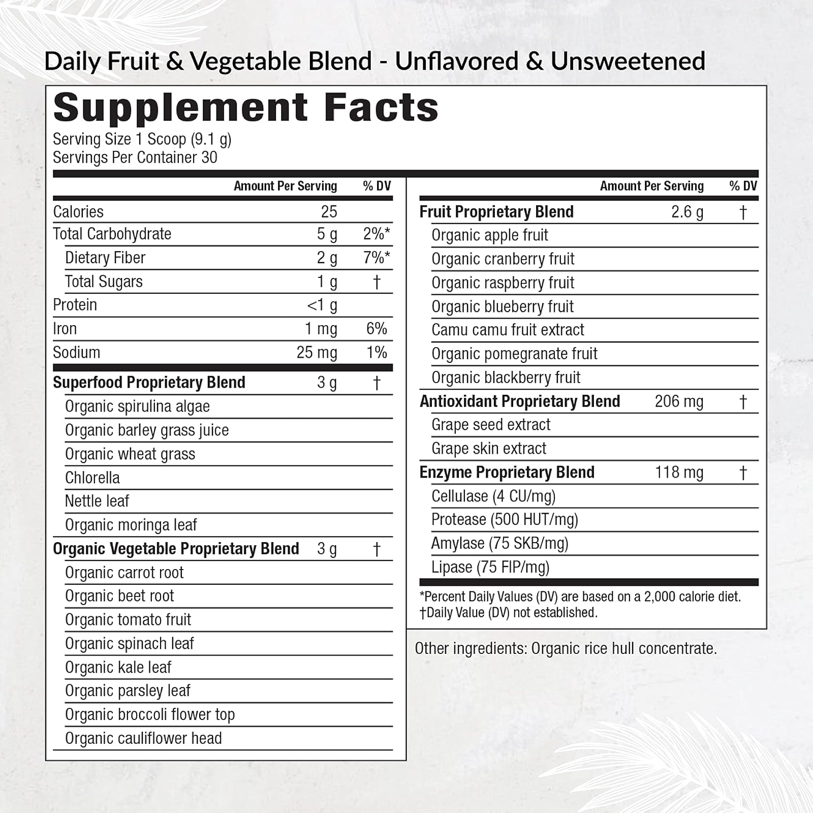 Unflavored multivitamins for healthy lifestyle