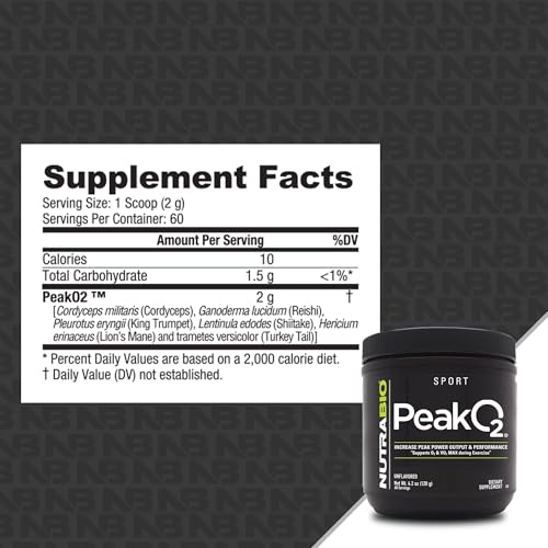 unflavored mushroom supplement for workouts