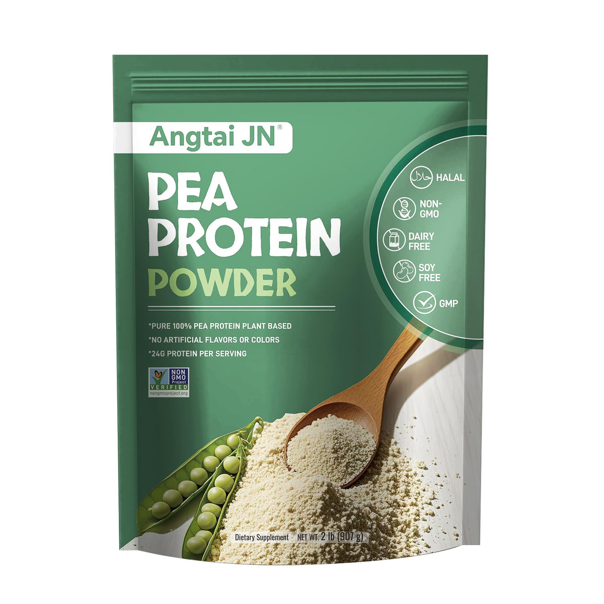 unflavored pea protein powder