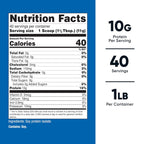 unflavored plant based protein powder