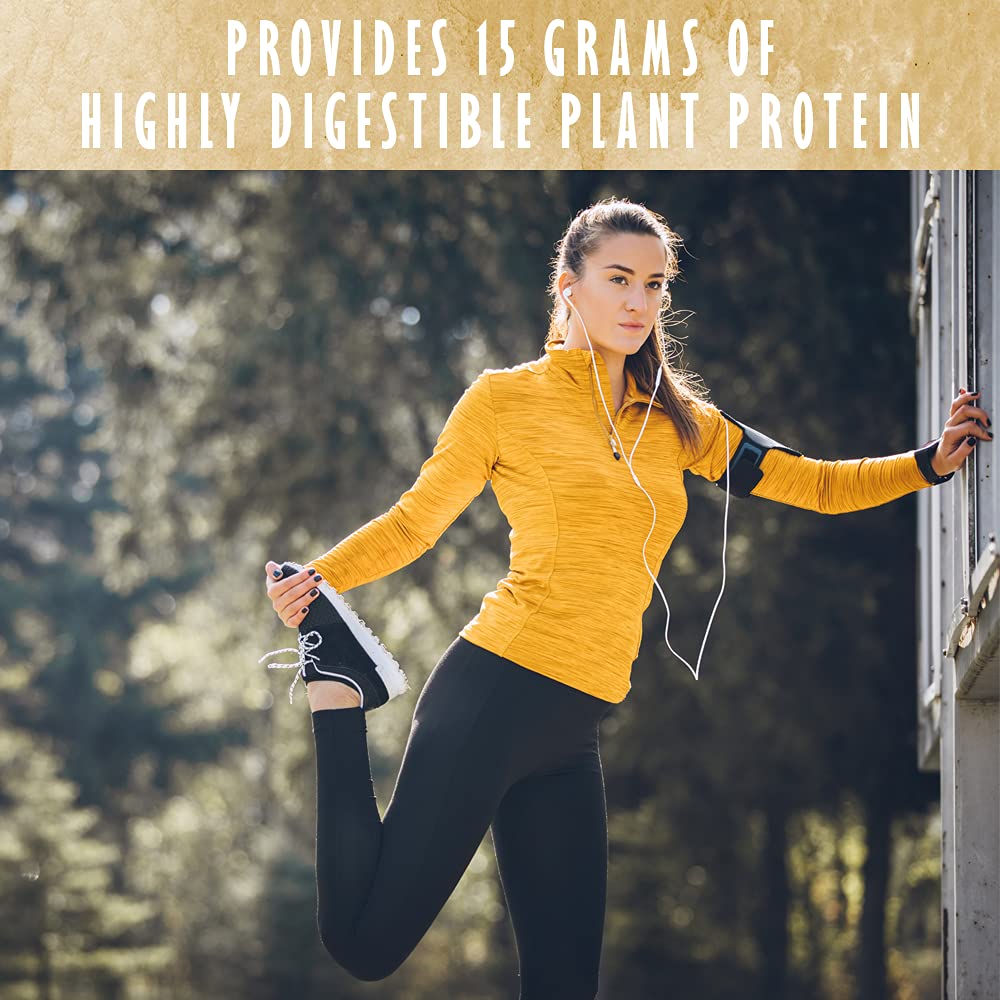unflavored plant based protein powder