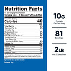 unflavored plant based protein powder