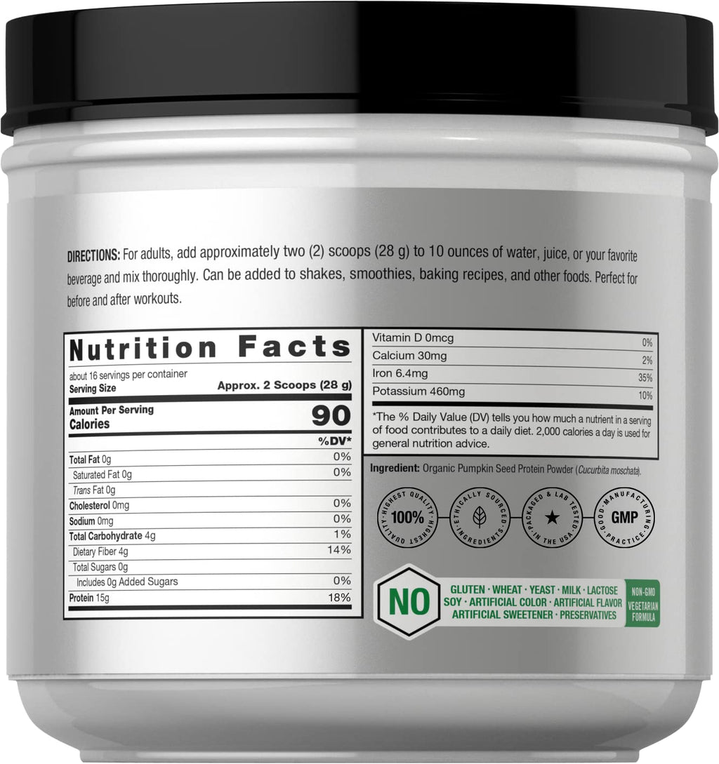 unflavored plant based protein powder