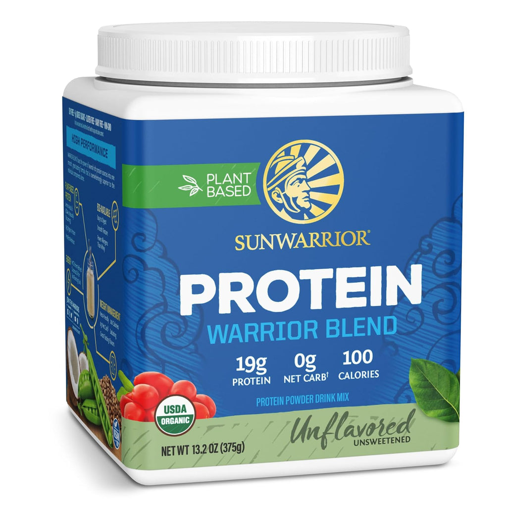 unflavored plant based protein powder