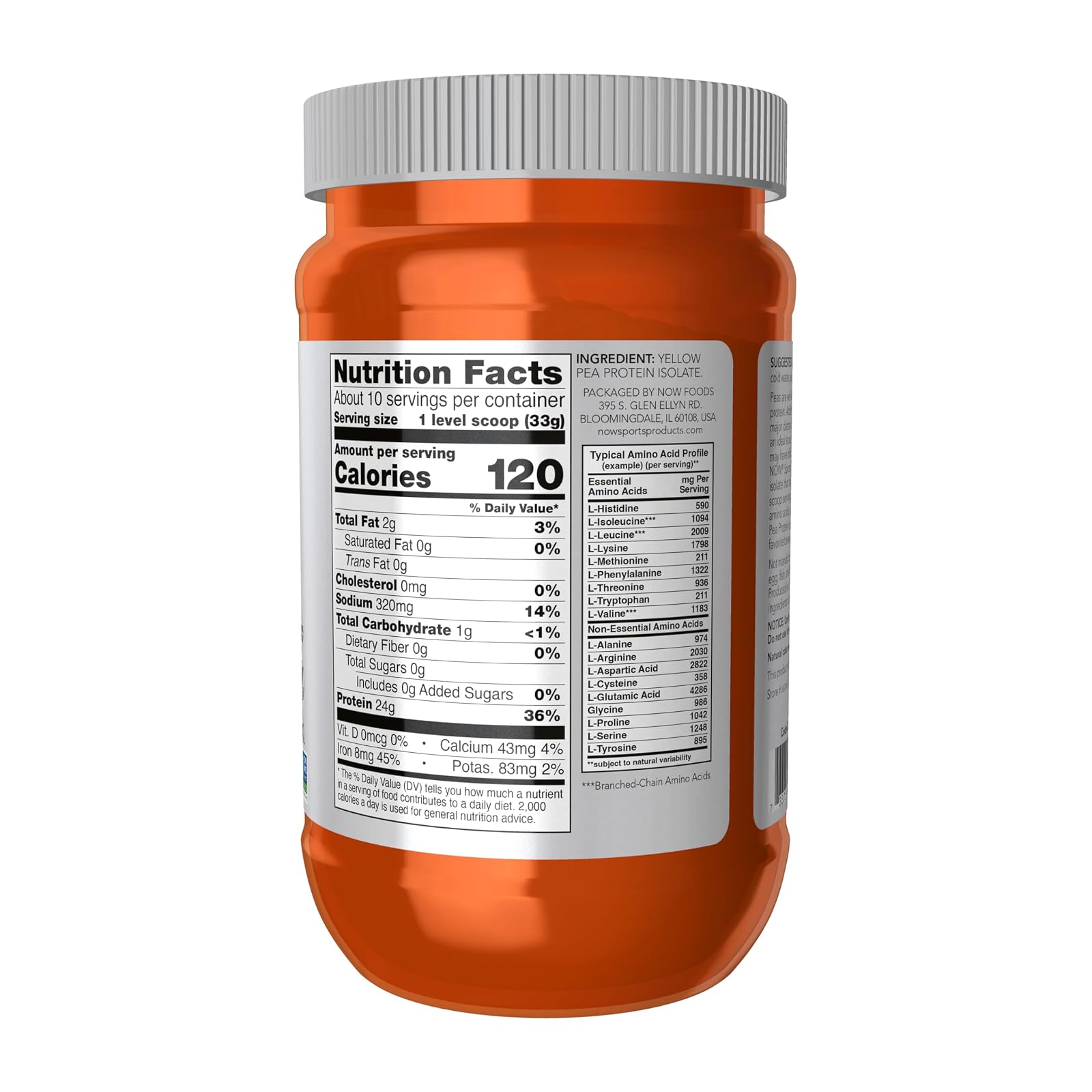 unflavored plant based protein