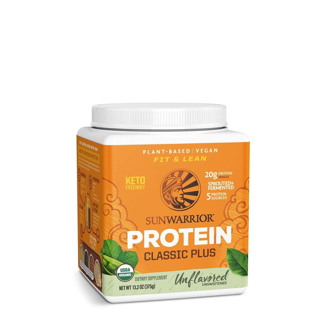 unflavored plant protein powder