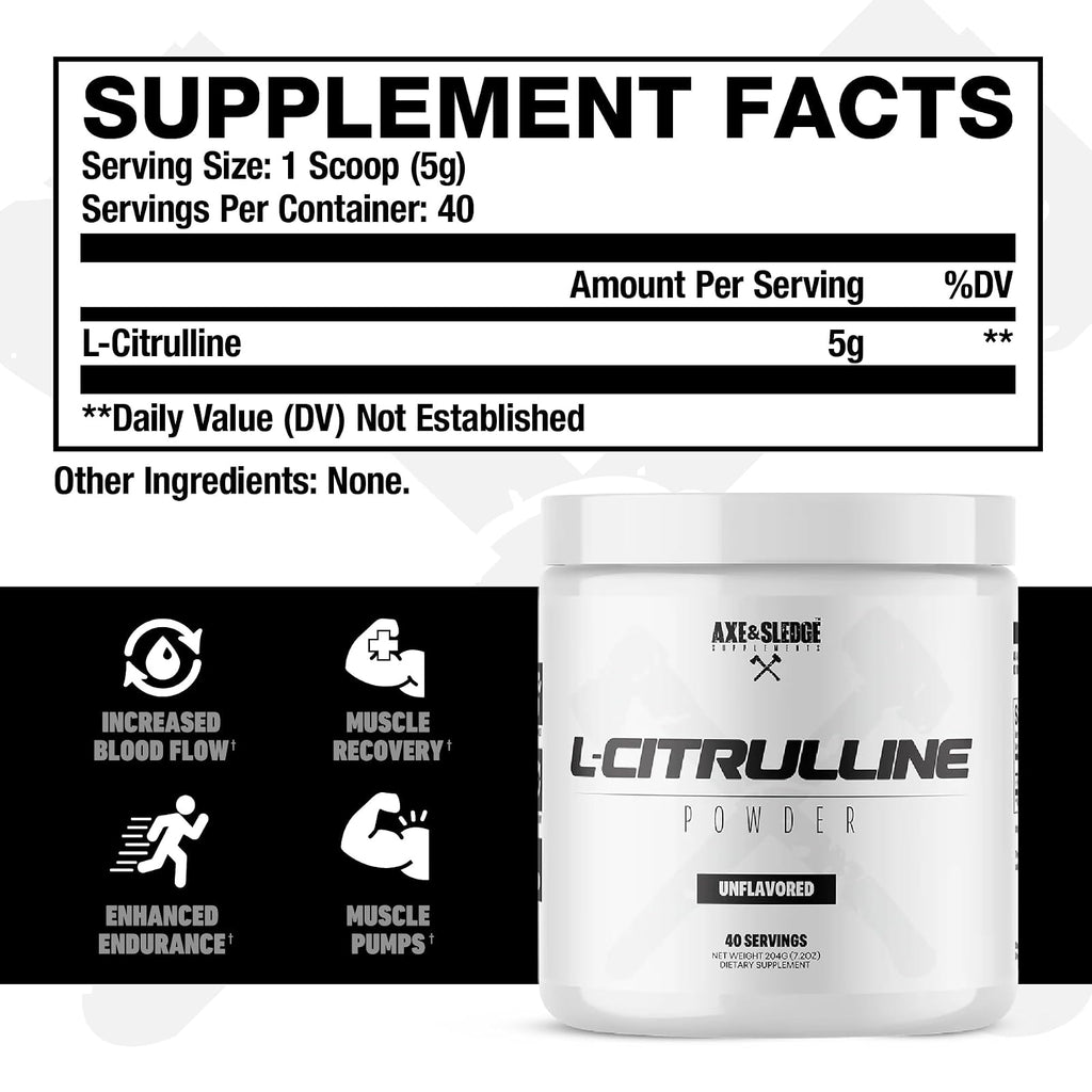 Unflavored pre-workout for muscle pumps