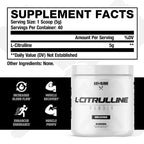 Unflavored pre-workout for muscle pumps