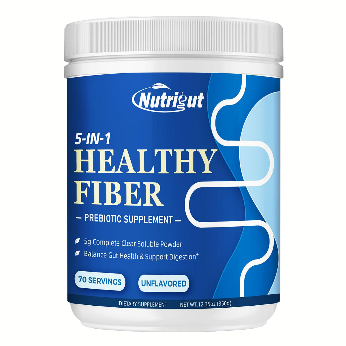 unflavored prebiotic fiber powder