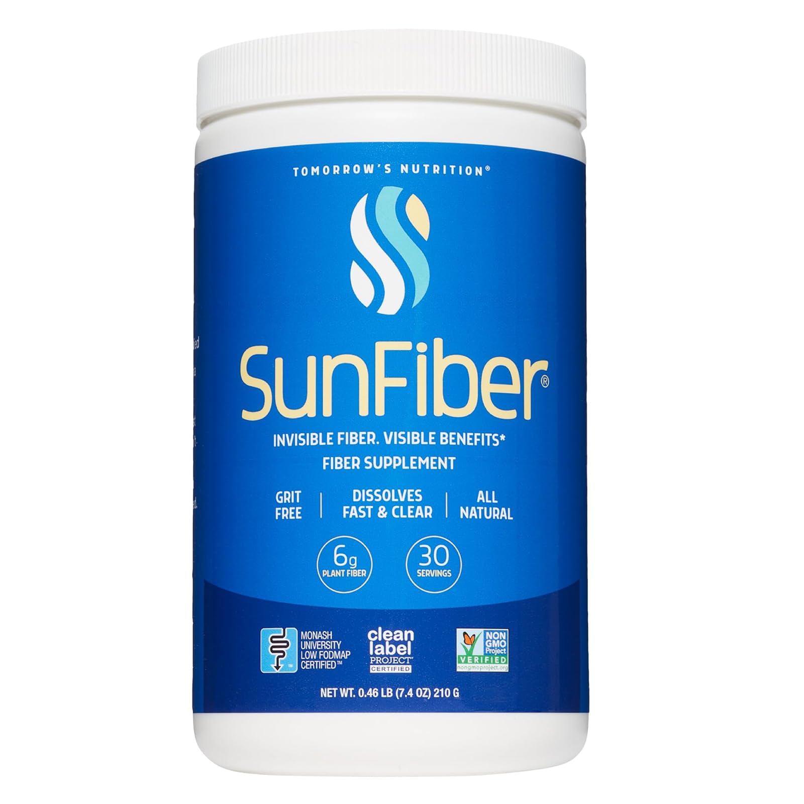 unflavored prebiotic fiber supplement