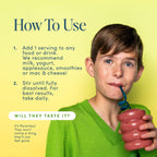 unflavored prebiotic for picky eaters