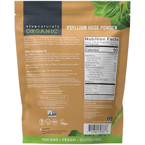 unflavored psyllium for easy mixing