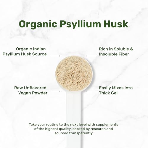 unflavored psyllium husk for smoothies