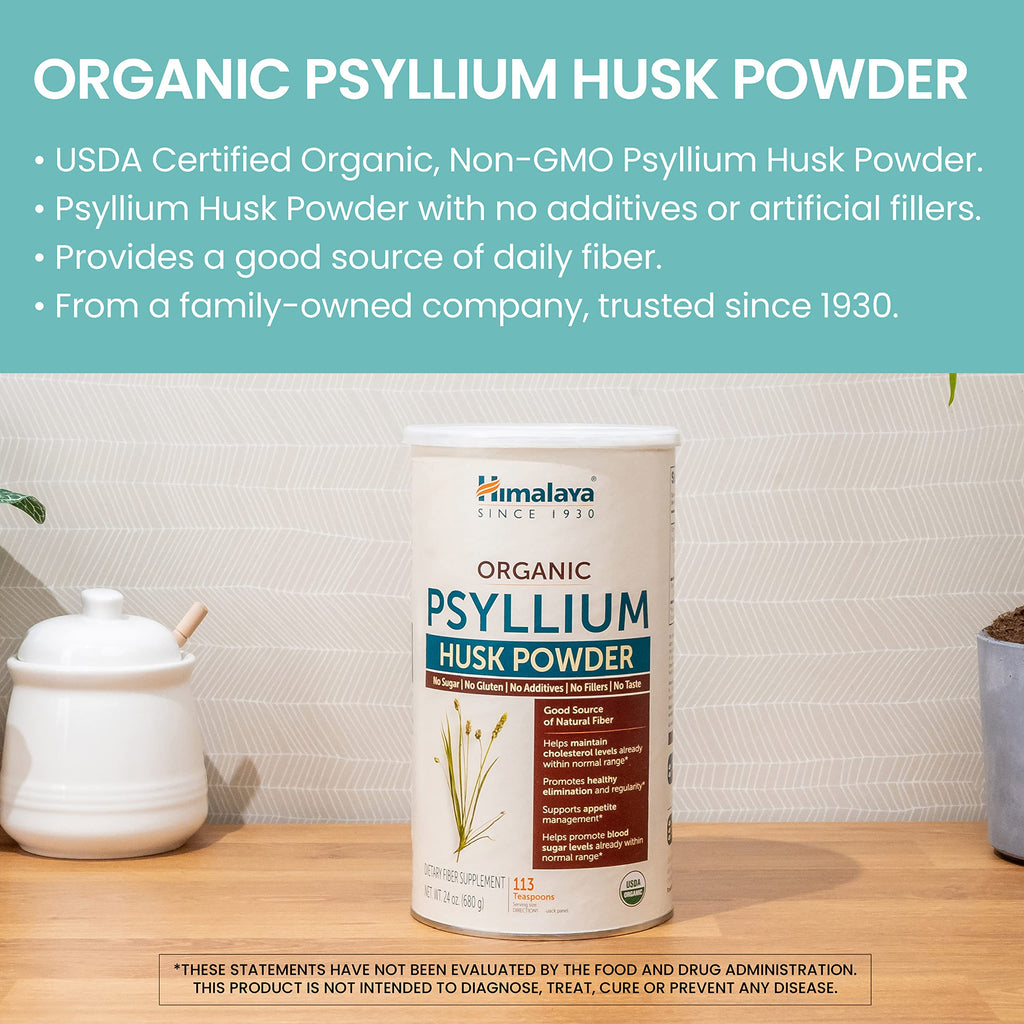 unflavored psyllium husk powder