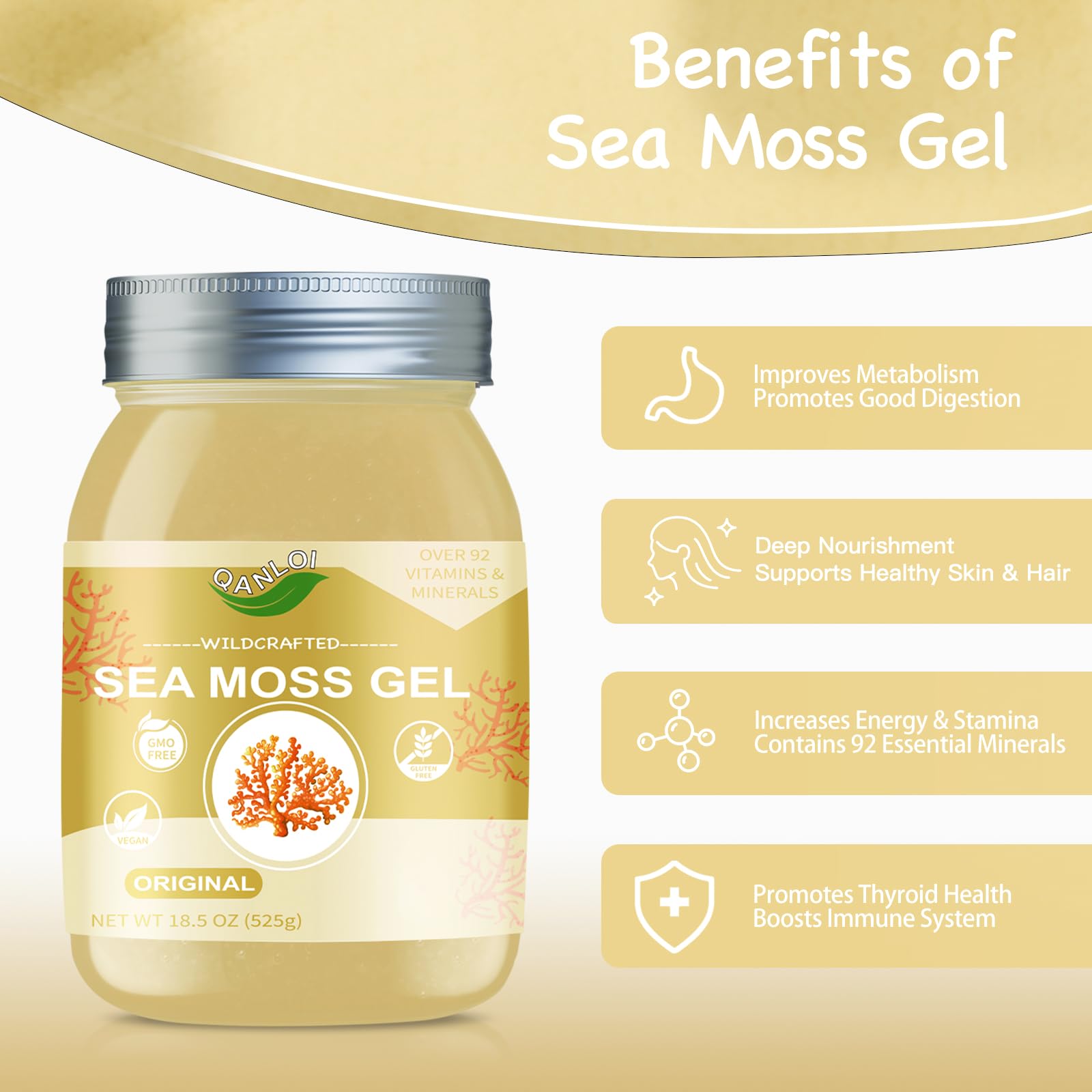 unflavored sea moss health benefits