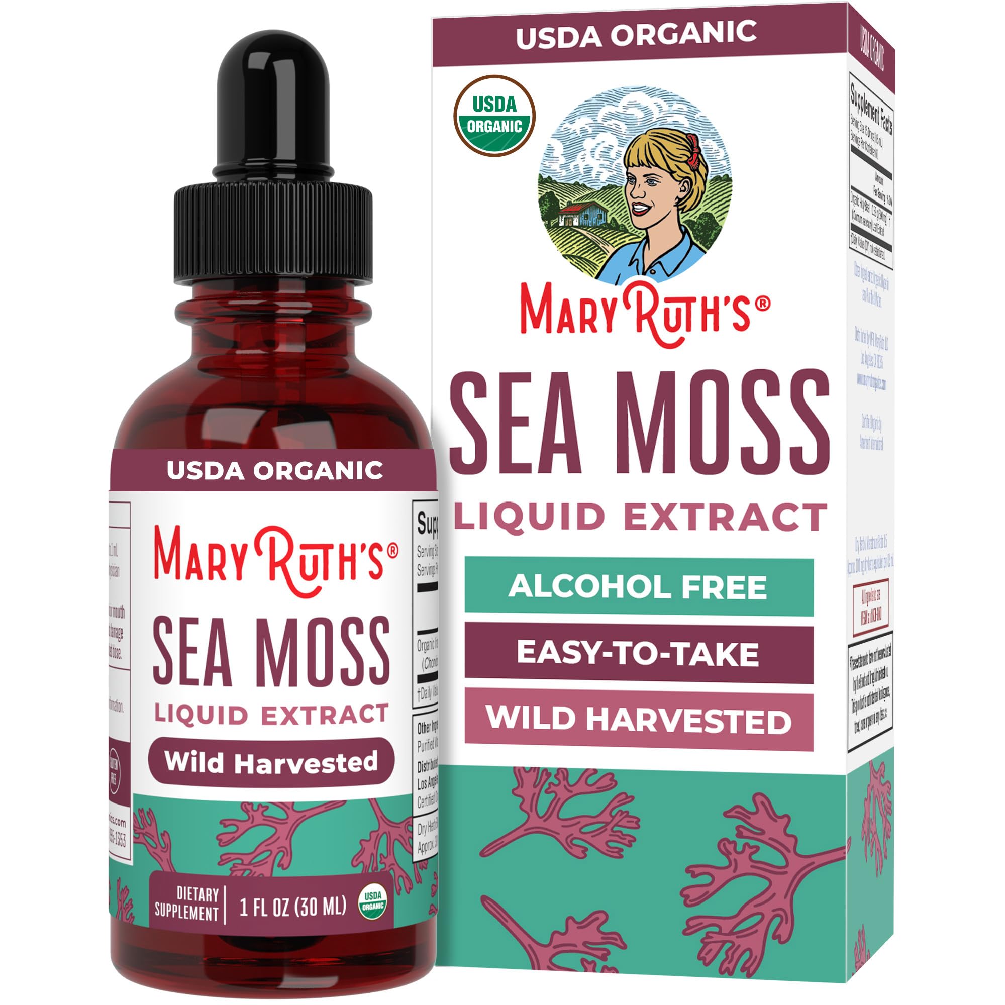 unflavored sea moss liquid supplement