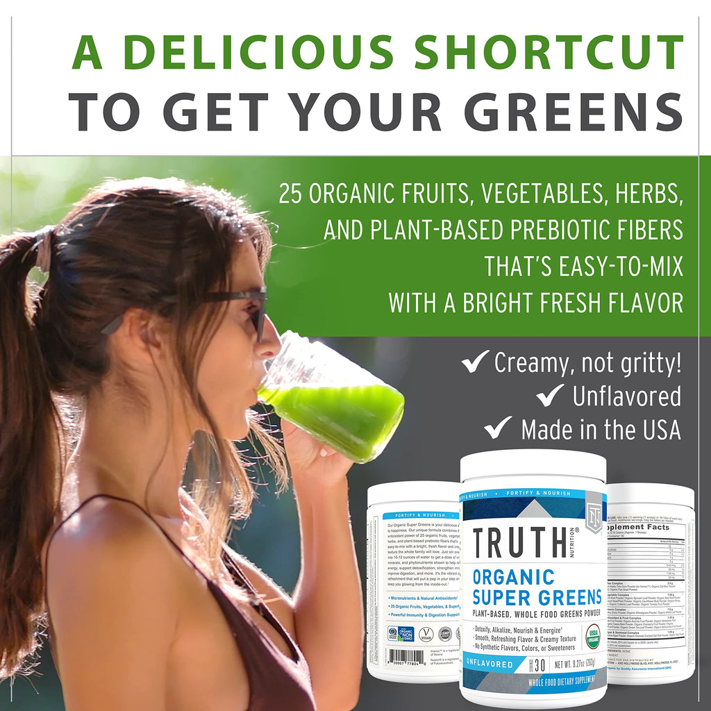 unflavored smoothie supplement for vitality