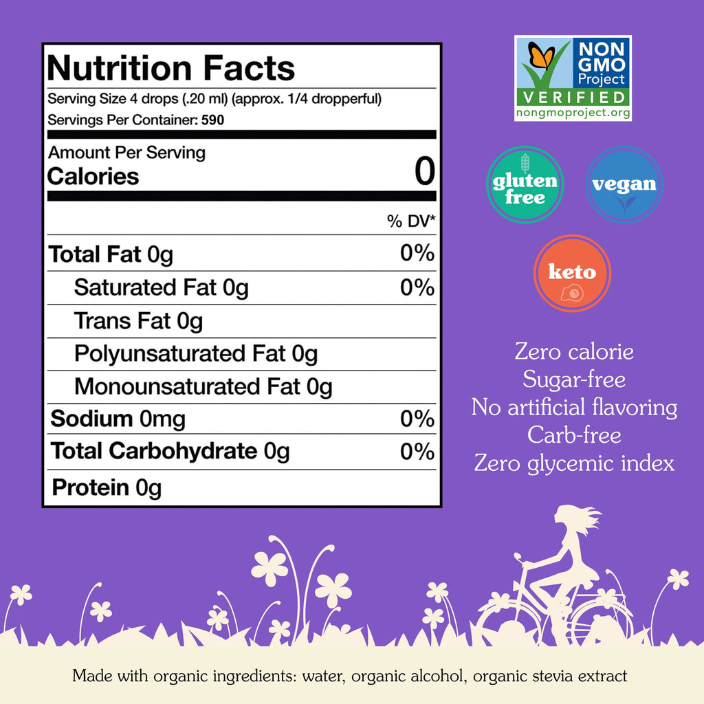 unflavored stevia sugar alternative