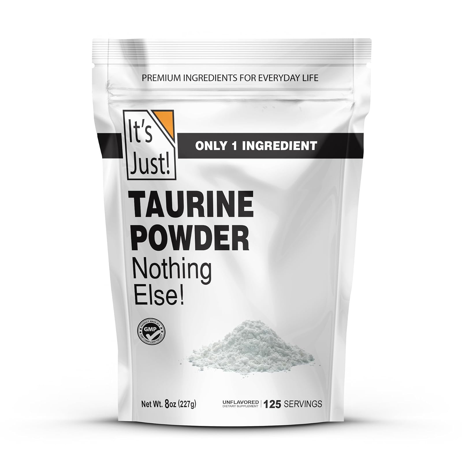 unflavored taurine powder for energy