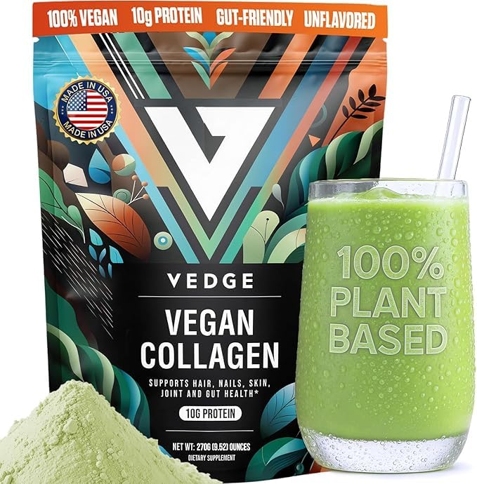 unflavored vegan collagen powder