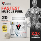 unflavored Vitargo post-workout supplement