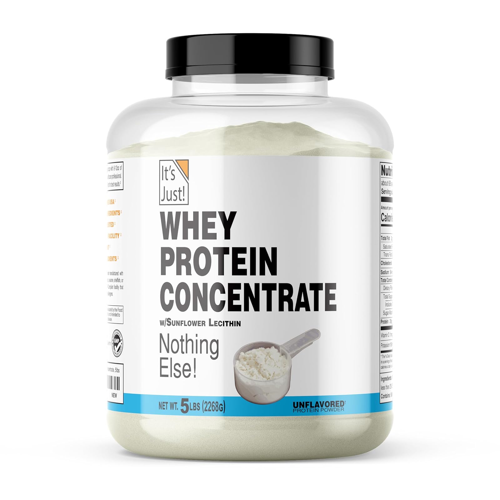 unflavored whey protein concentrate
