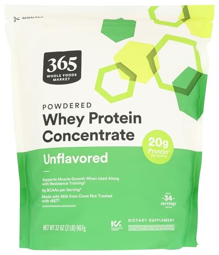 unflavored whey protein concentrate