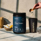 Unflavored whey protein for baking