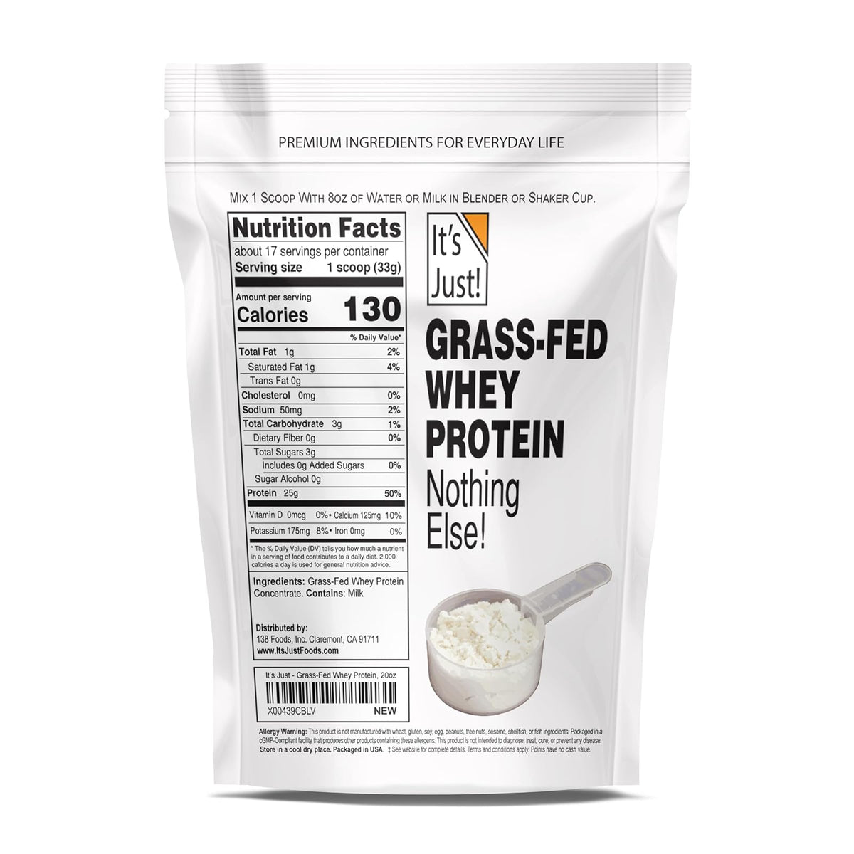 unflavored whey protein for smoothies