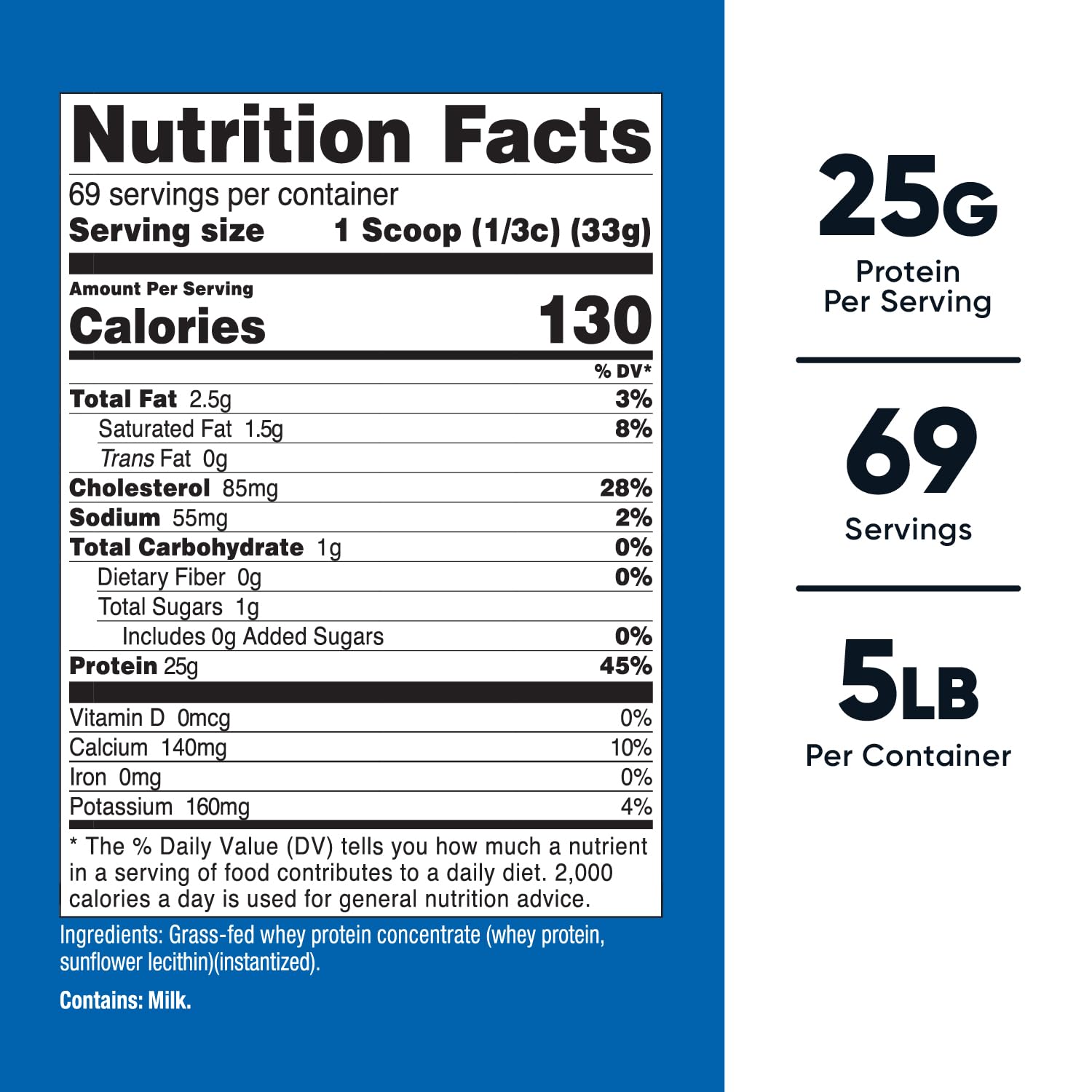 unflavored whey protein for versatility