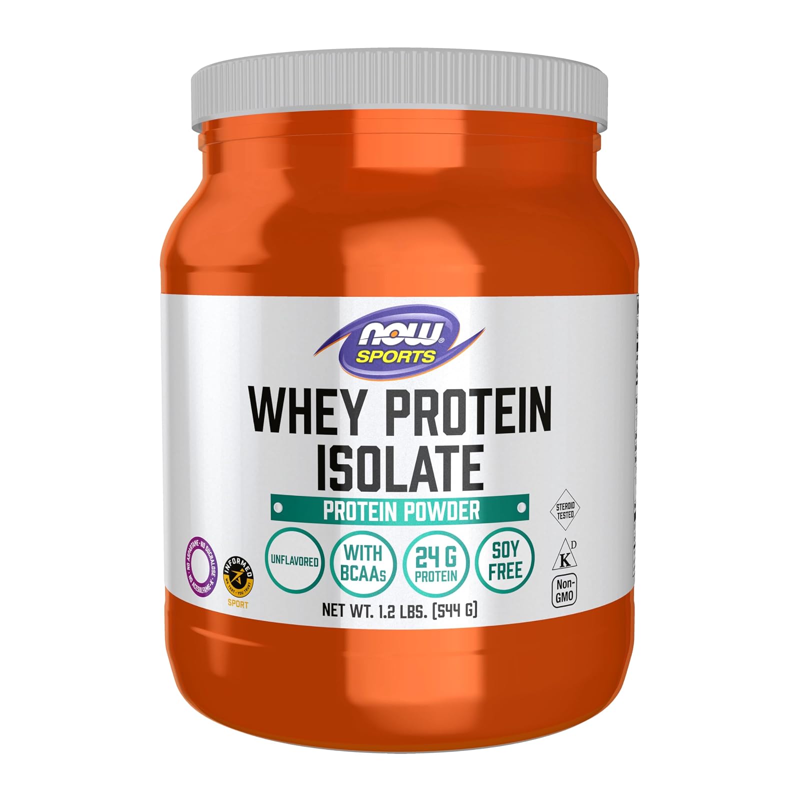 unflavored whey protein isolate powder