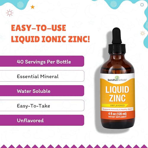 unflavored zinc for sensitive taste