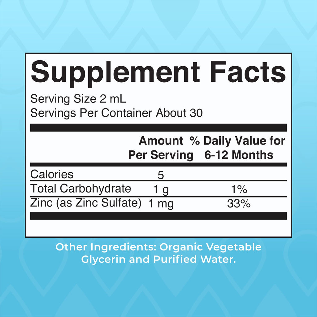 unflavored zinc liquid for kids