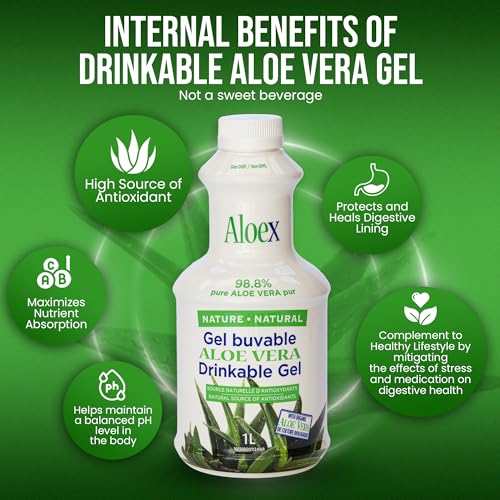 unflavoured aloe vera drink benefits