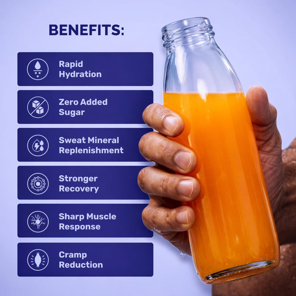 Unflavoured electrolytes for hydration