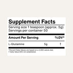 unflavoured L-Glutamine for smoothies