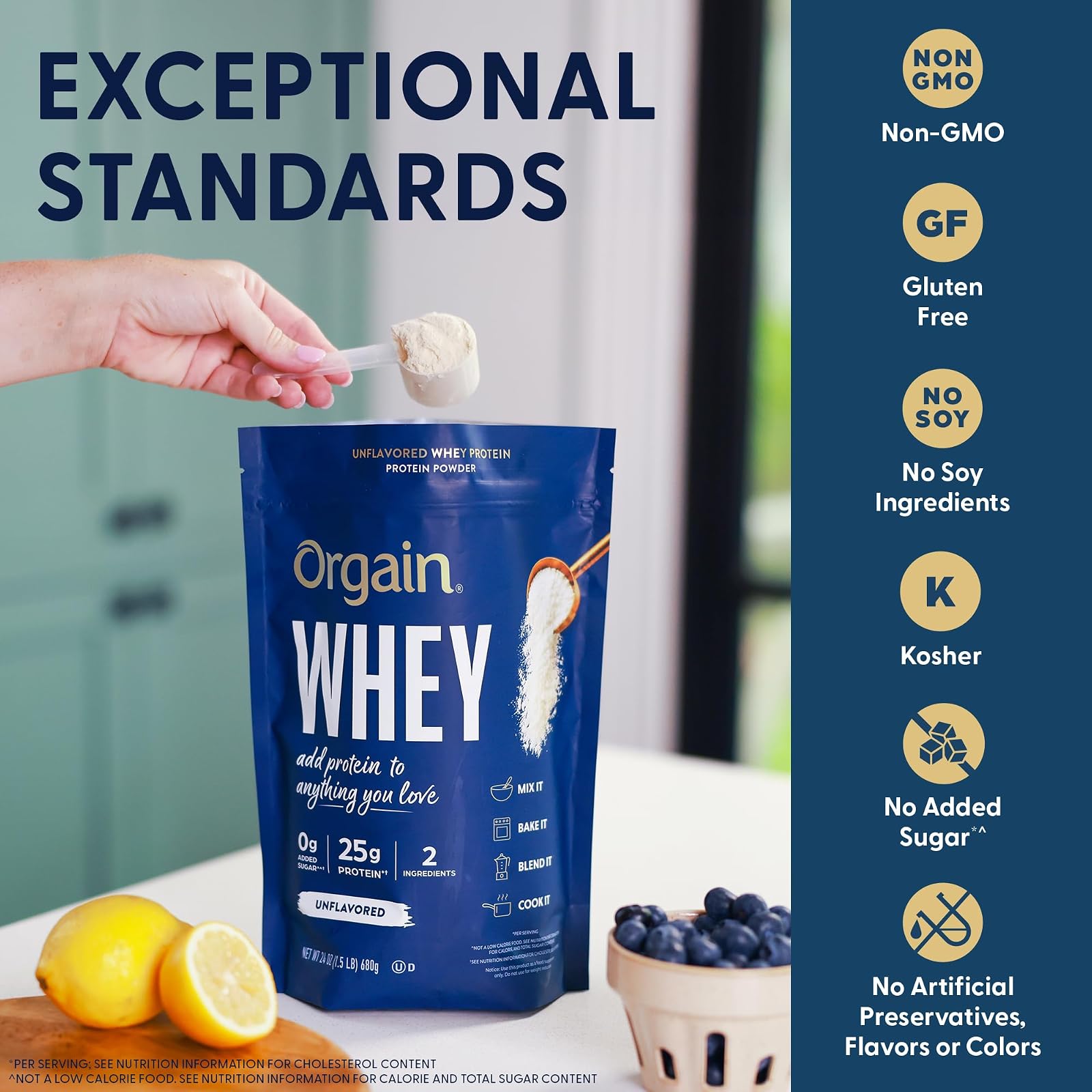 unflavoured protein for baking
