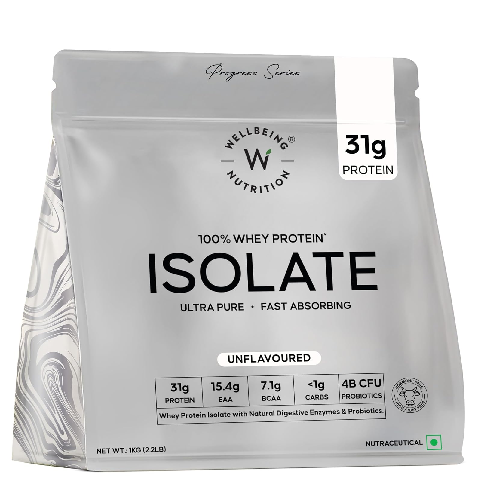 unflavoured whey protein isolate