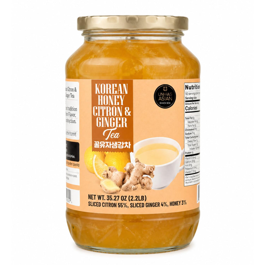 Unha's Yuzu Ginger Tea benefits