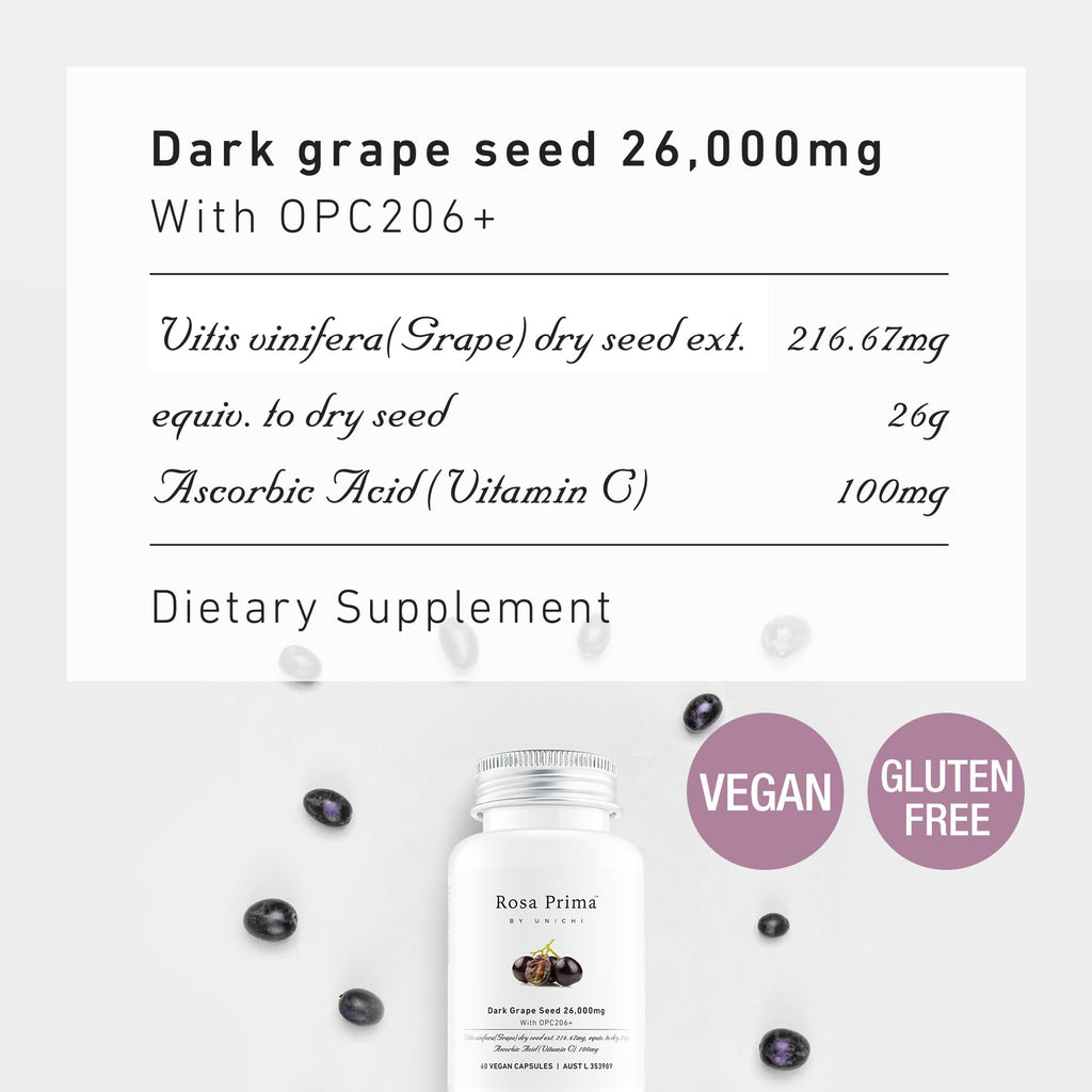Unichi grape seed extract benefits