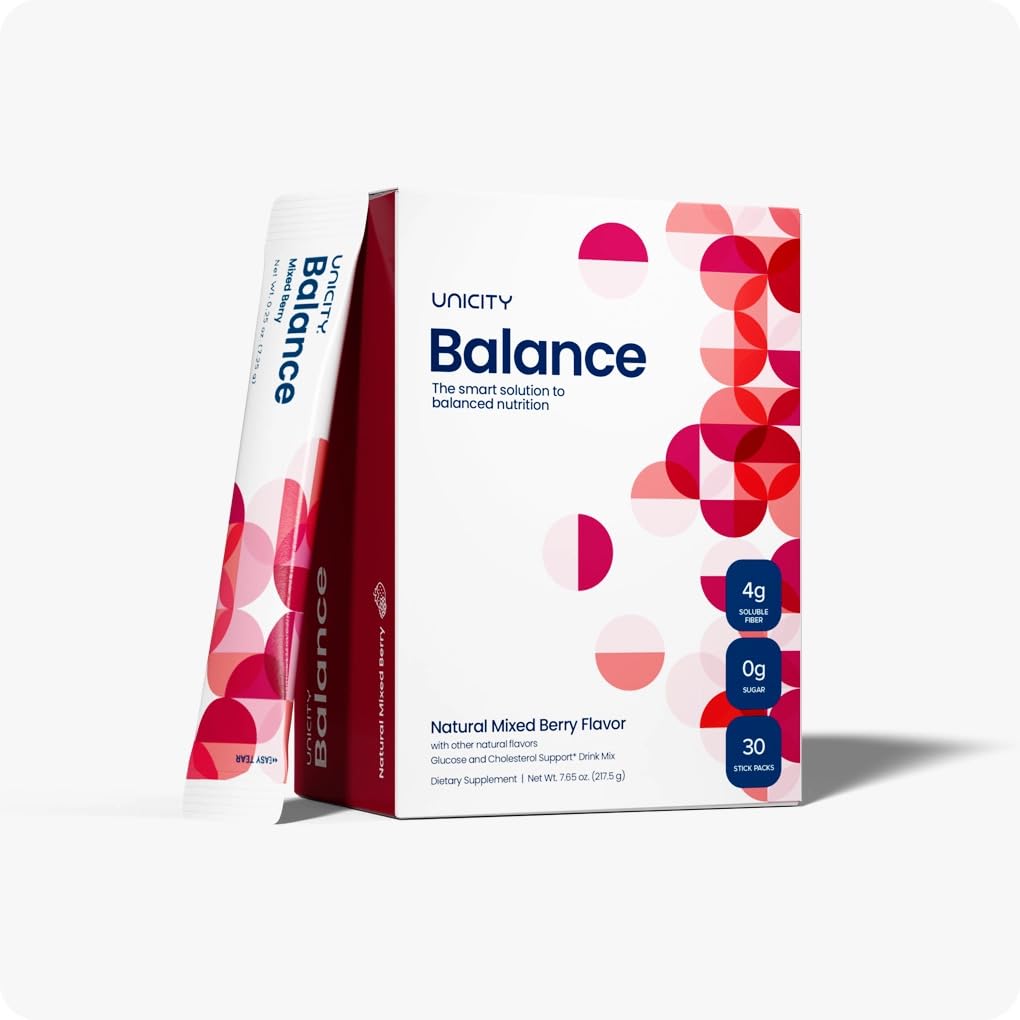 Unicity Balance dietary fibers stick packs