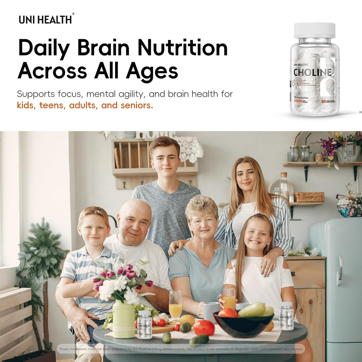 UniHealth vegan capsules for energy