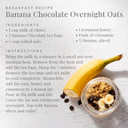 Unique banana chocolate tea blend