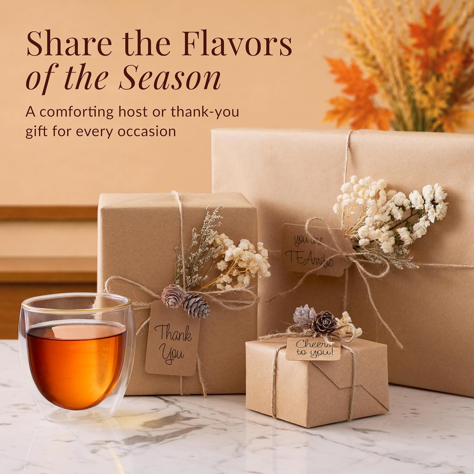unique caramel apple tea experience