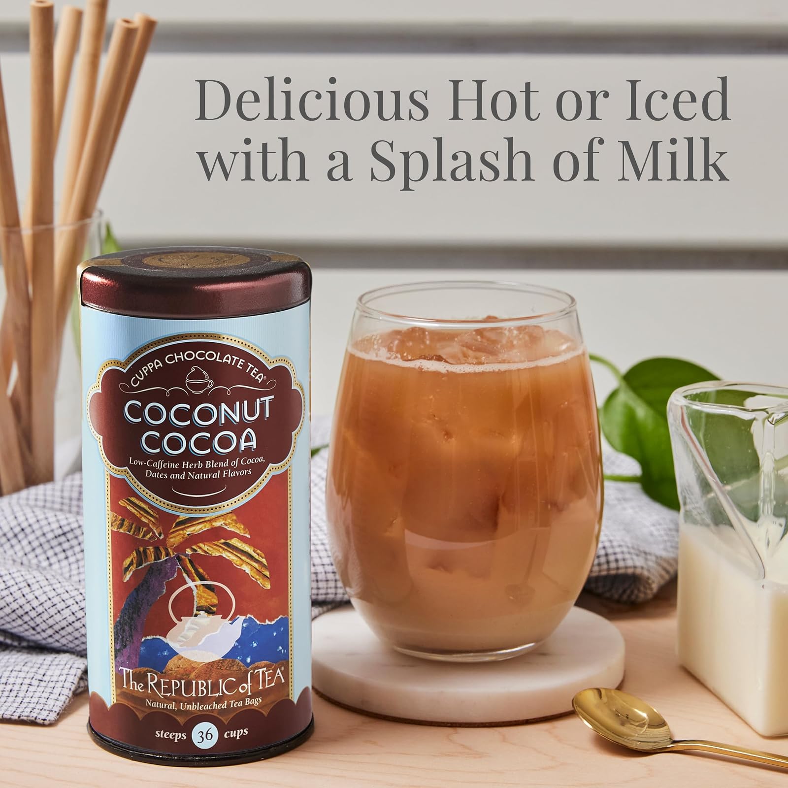 unique chocolate coconut tea blend