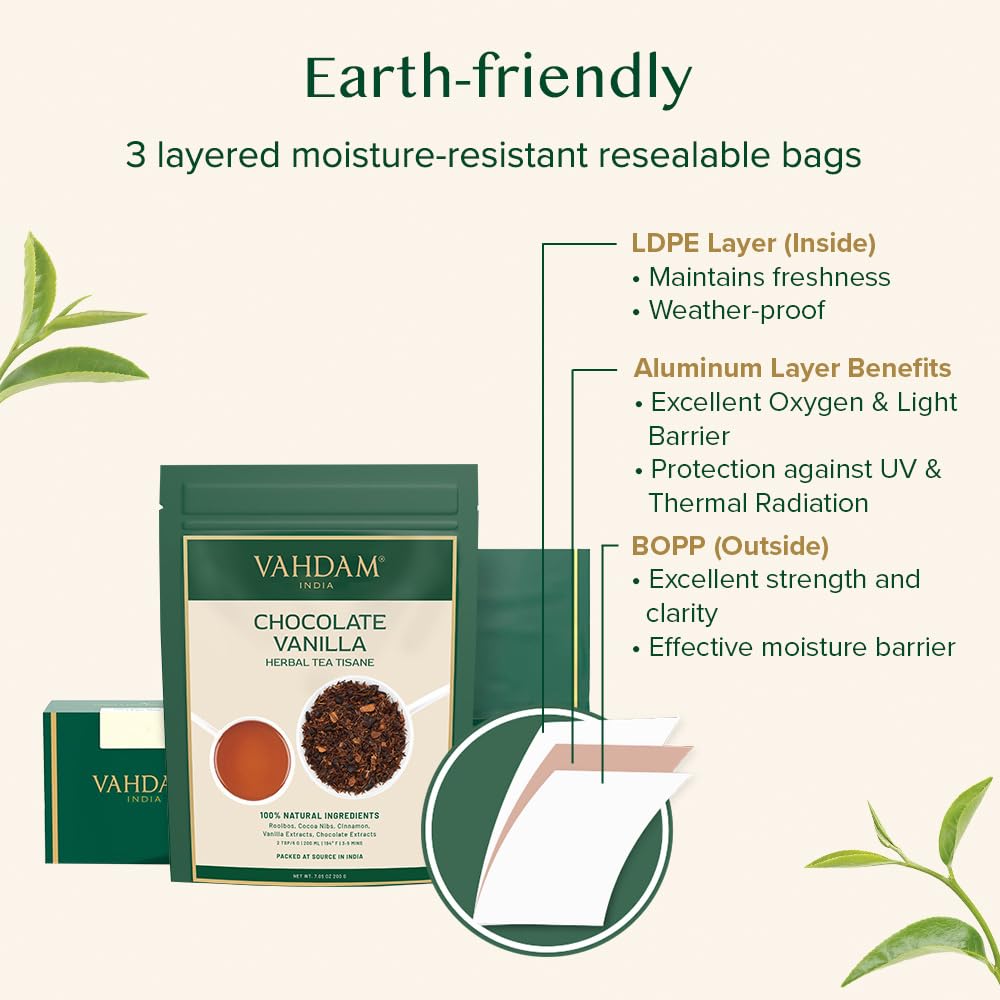 unique chocolate vanilla tea gift idea