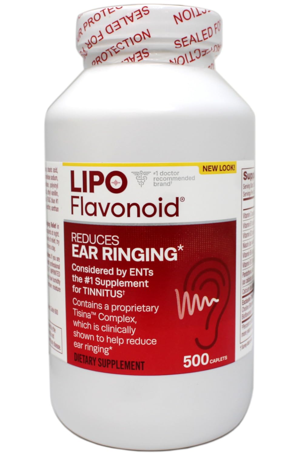 Unique Ear Health 500 mg caplets