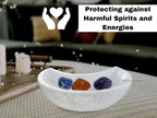 unique gemstone bowl for herbal storage